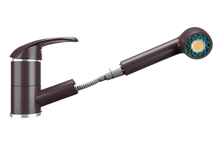 Купить Смеситель для кухни Ulgran U-002-345, шоколад в Москве по ...